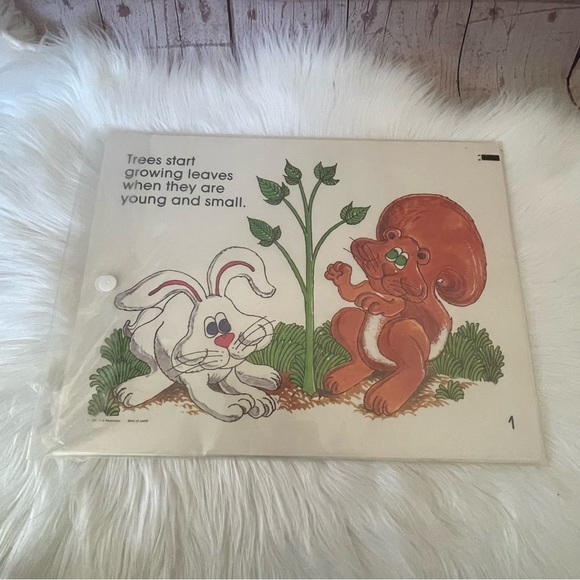 Wall Decor | Vintage 1985 Trolls Associates Story Of Leaf Classroom ...